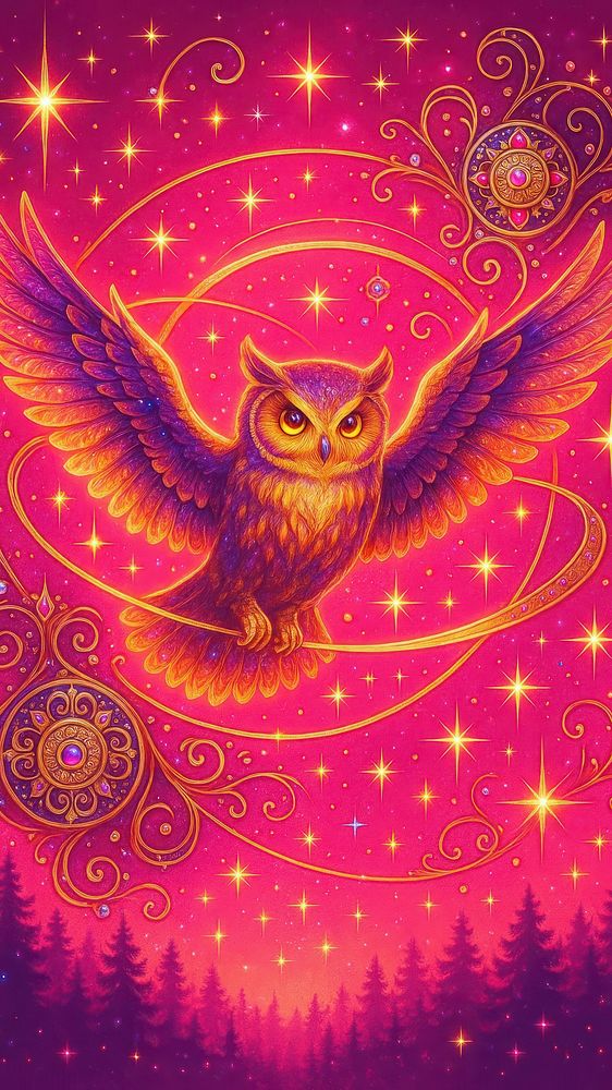 Owls JPEG Design Phone Wallpaper Texture Images | Free Photos, PNG ...