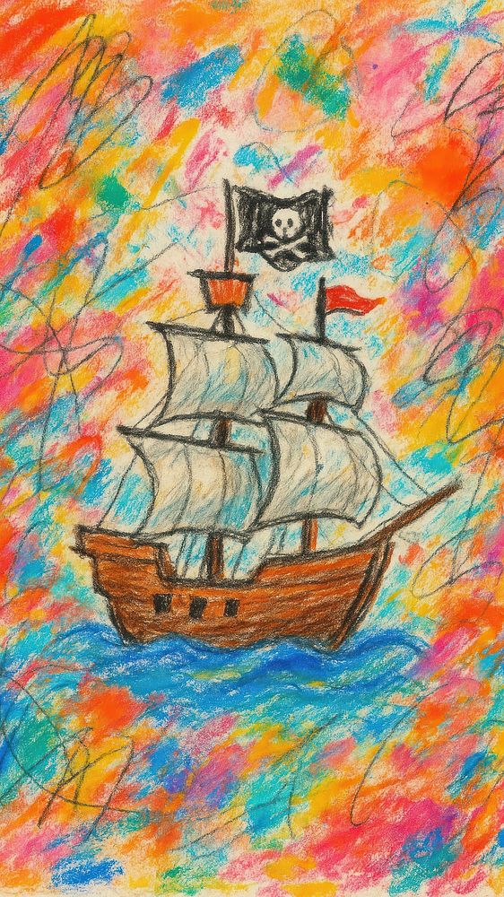Pencil Drawing Ships Iphone Wallpaper Images | Free Photos, PNG ...