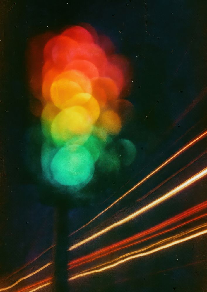 Vibrant abstract traffic light bokeh | Free Photo - rawpixel