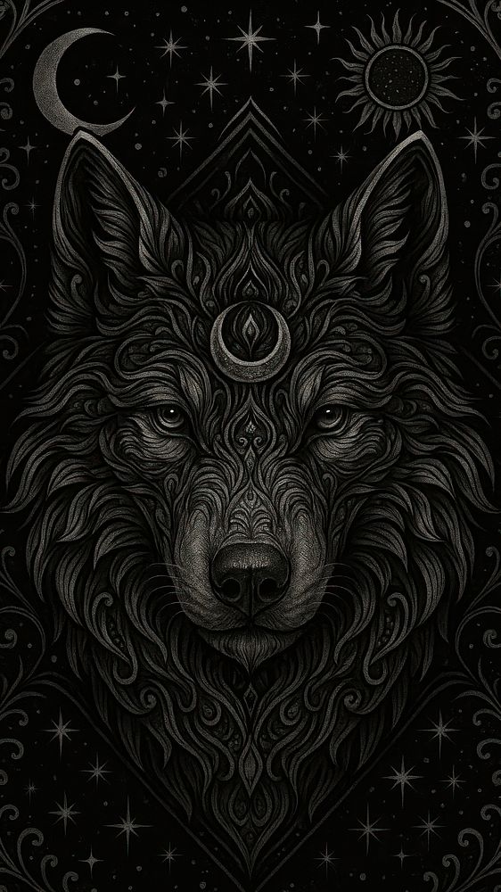 Sky Wolf Iphone Wallpaper Images | Free Photos, PNG Stickers ...