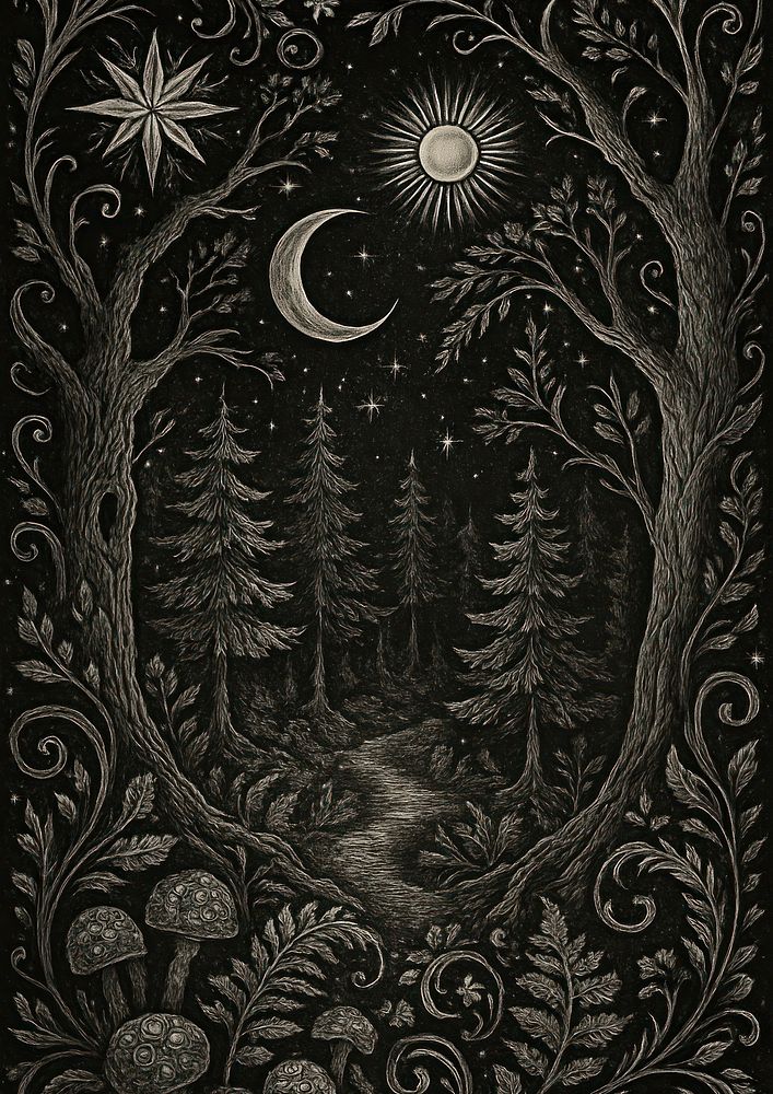 Dark Wood Trees Nature Images | Free Photos, PNG Stickers, Wallpapers ...