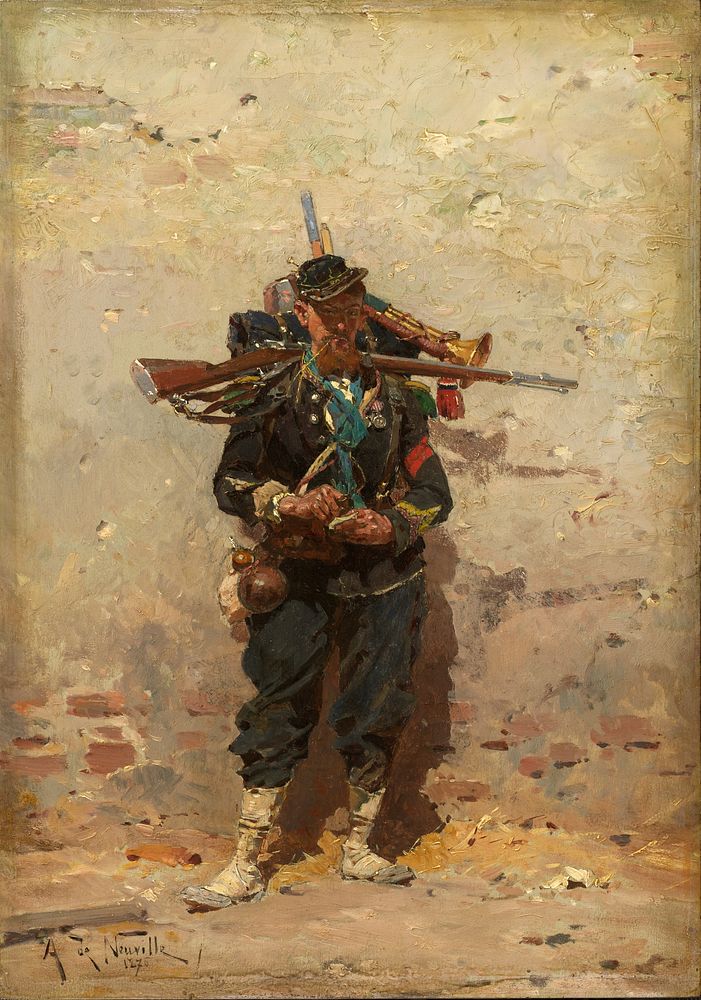 Bugler Light Infantry (1876) Alphonse | Free Photo Illustration - rawpixel