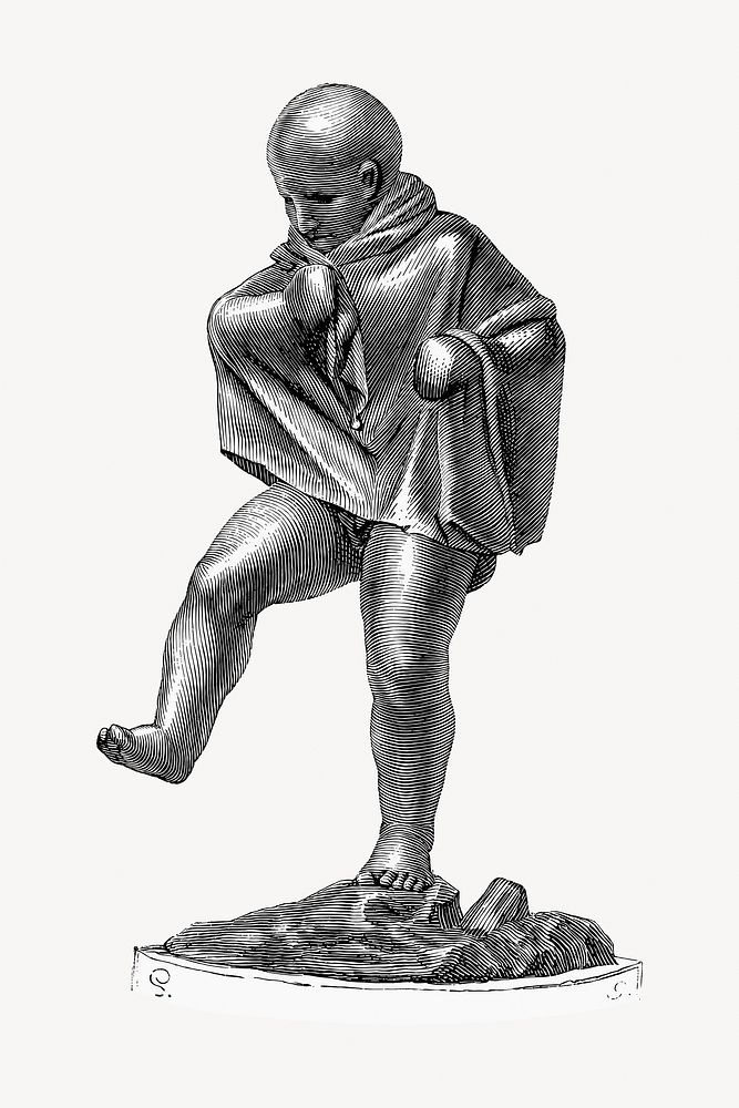 Ancient mime vintage, illustration isolated | Free Vector - rawpixel