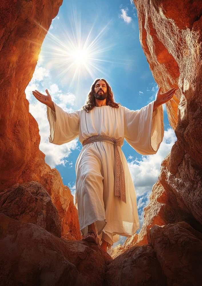 Jesus rock photo jesus | Free Photo - rawpixel