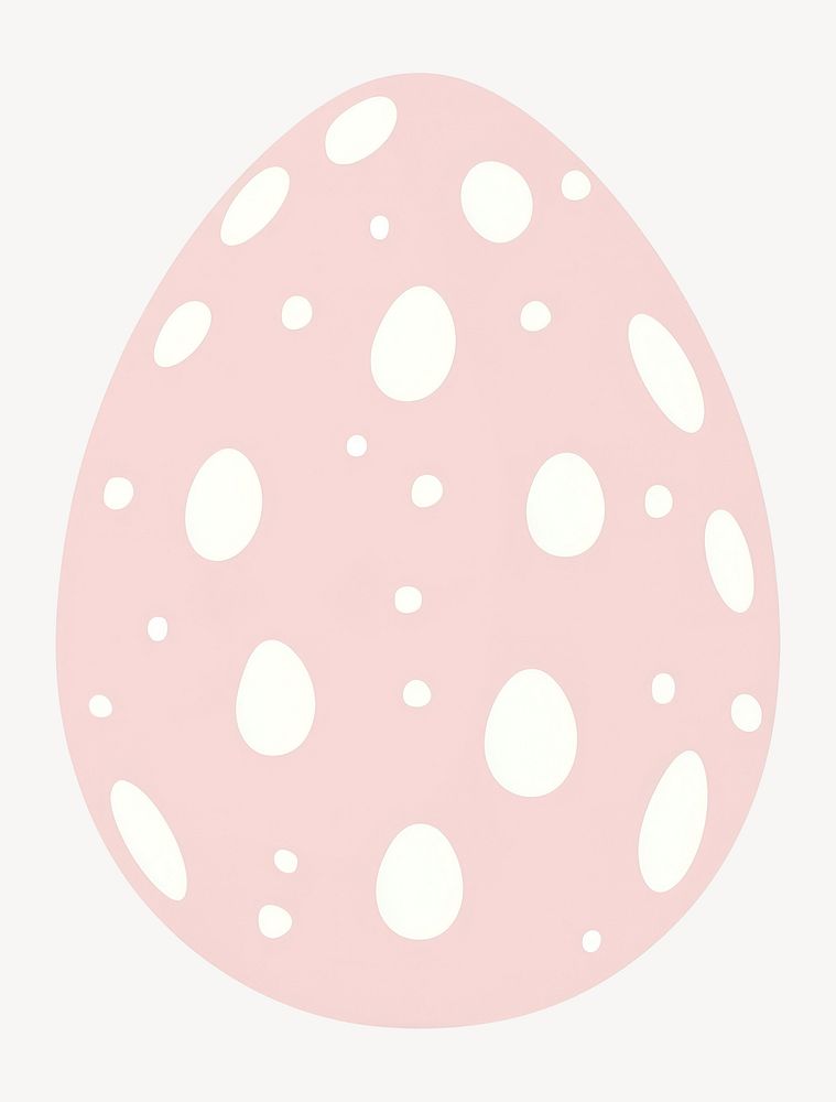 White egg shape pattern illustration | Free Vector Illustration - rawpixel
