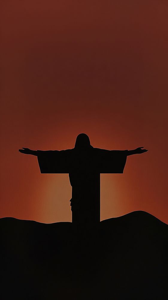 Jesus statue man backlighting. | Free Photo - rawpixel