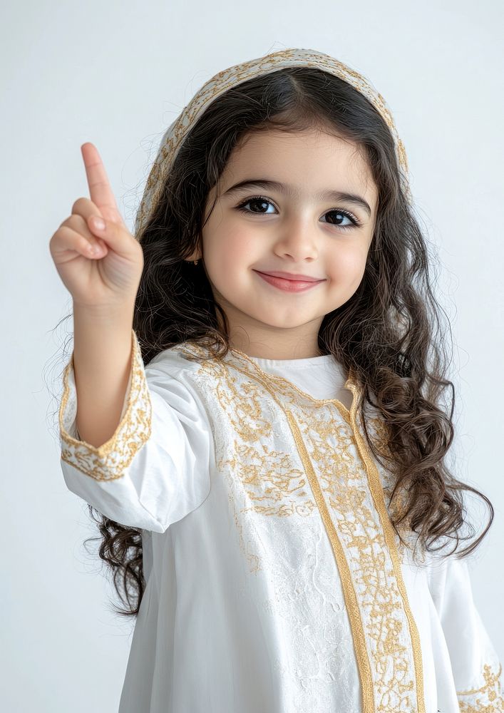 Raise hand sign gesture girl | Free Photo - rawpixel
