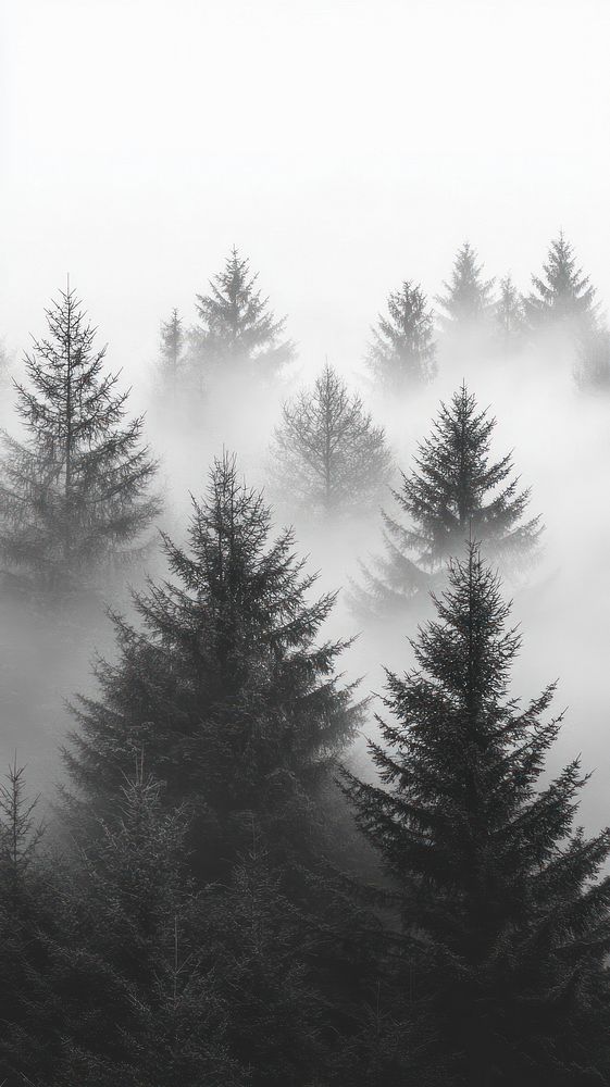 Aesthetic scene forest nature trees | Free Photo - rawpixel