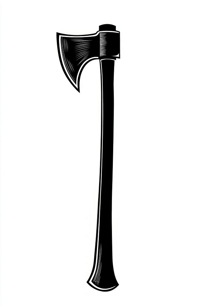 Simple axe linear illustration weapon | Free Photo Illustration - rawpixel
