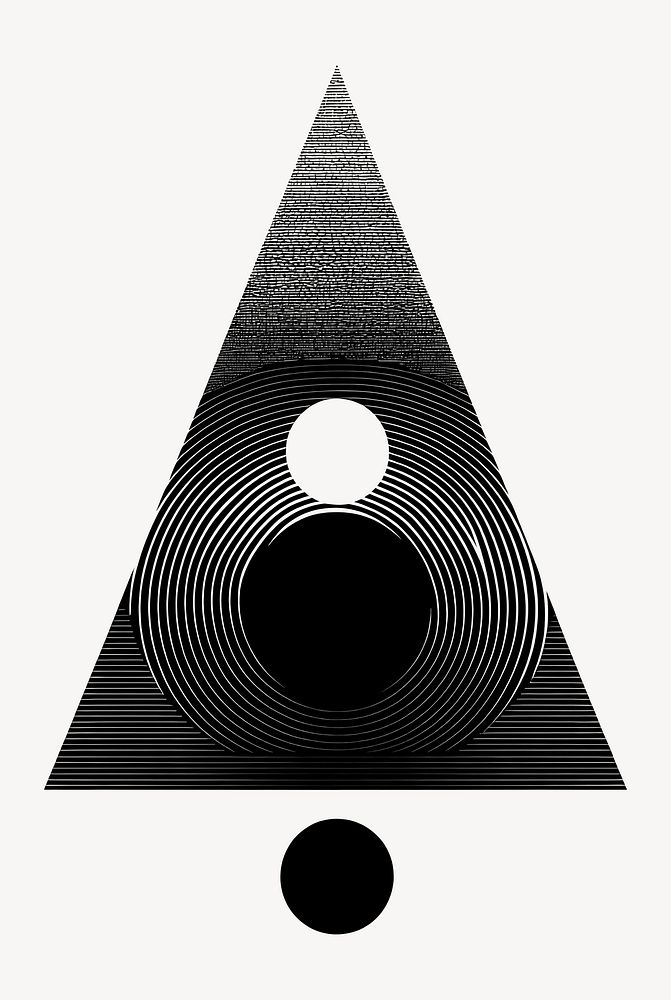 Abstract geometric shapes illustration triangle | Free Vector - rawpixel