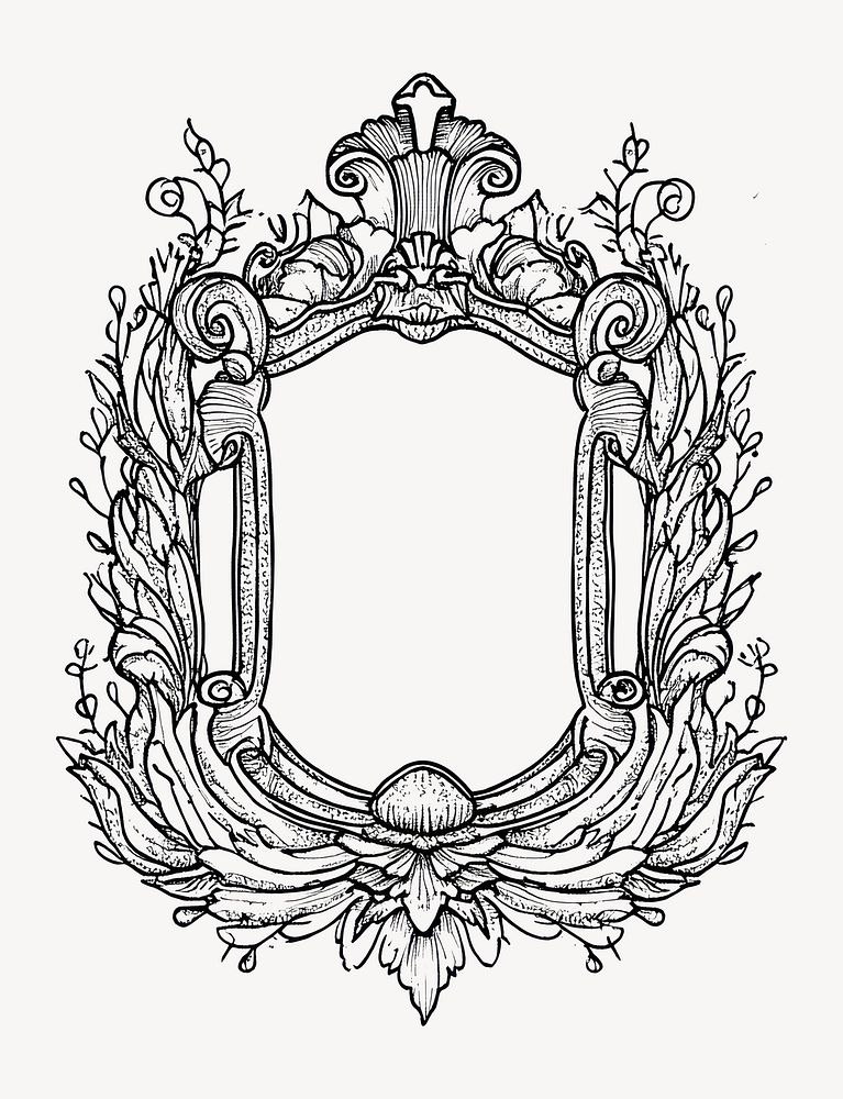 Rectangle shape Frame frame style | Free Vector - rawpixel