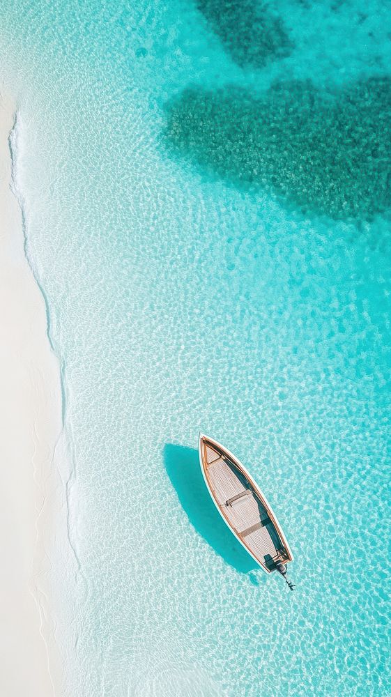 speedboat turquoise sea waters vacation | Free Photo - rawpixel