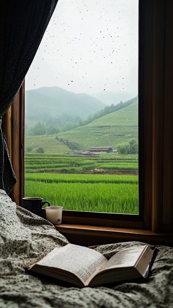 Open window book atmosphere peaceful. | Free Photo - rawpixel