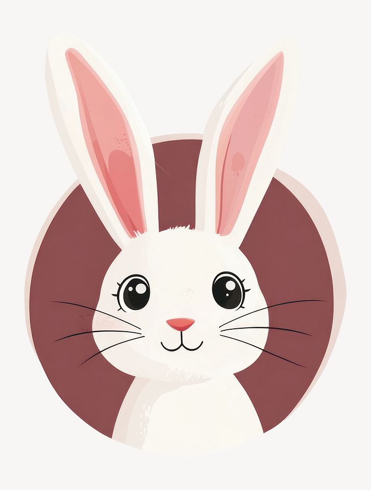Rabbit illustration animal bunny vector | Free Vector - rawpixel