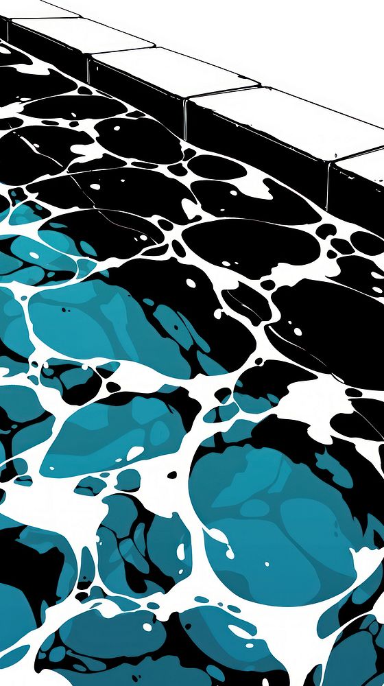 Aesthetic scene water pattern pool | Free Photo Illustration - rawpixel
