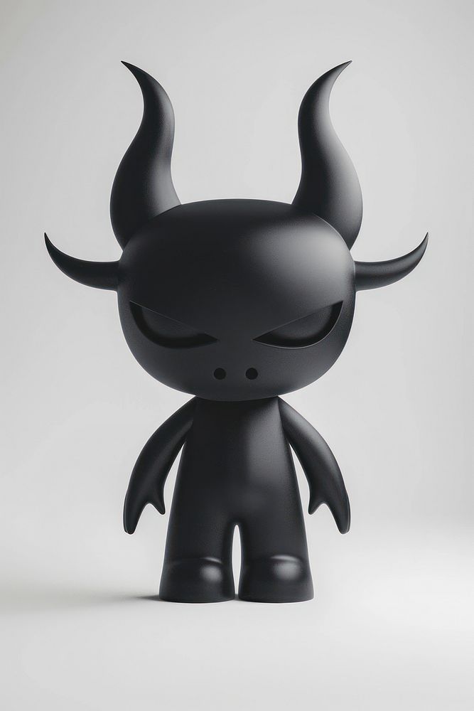 3d render demon black illustration | Free Photo Illustration - rawpixel