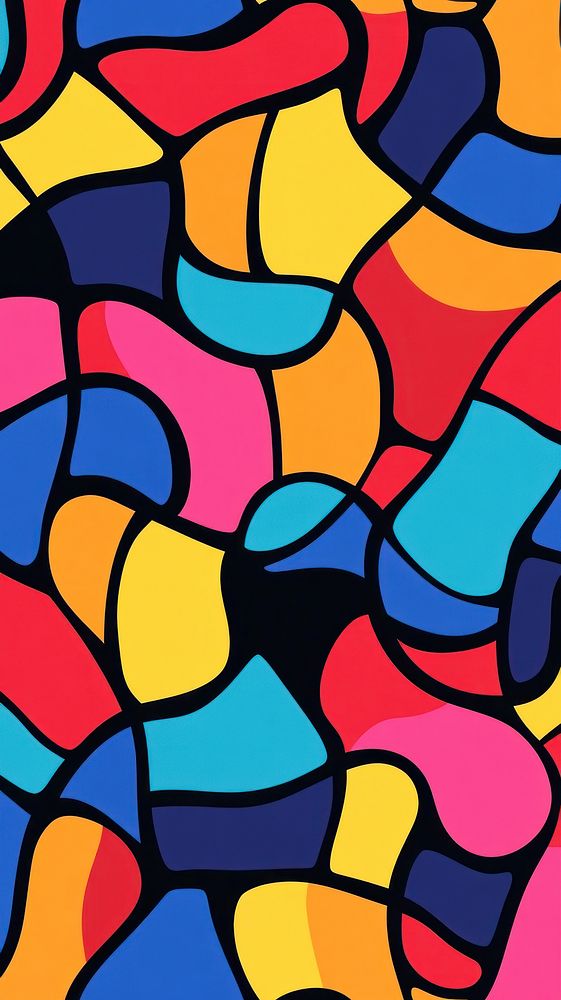 Geometric wallpaper pattern art background. | Free Photo Illustration ...