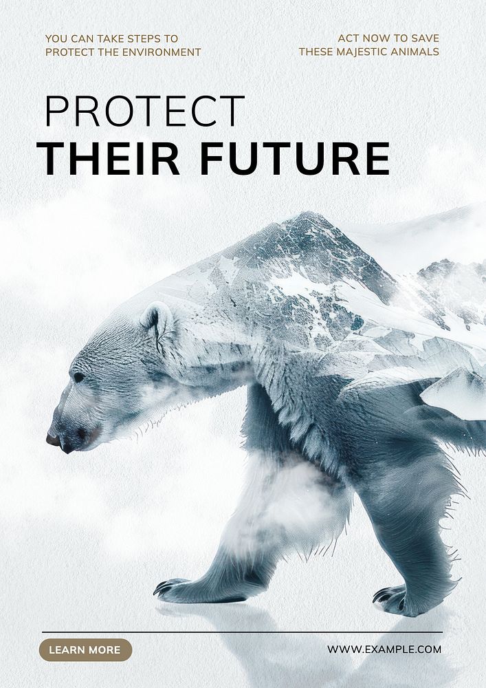Protect wildlife poster design | Free Photo - rawpixel