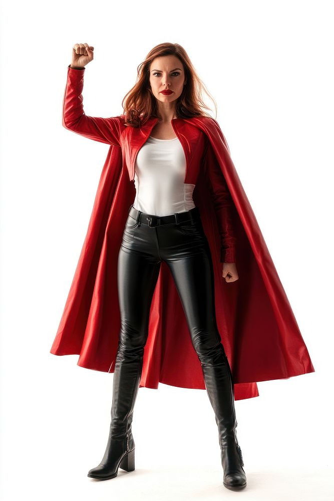 Superhero costume woman cape | Free Photo - rawpixel