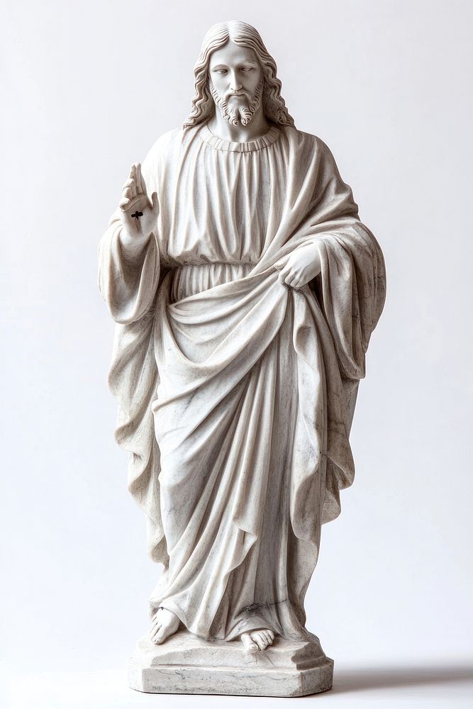 carved marble stone statue Jesus | Free Photo - rawpixel