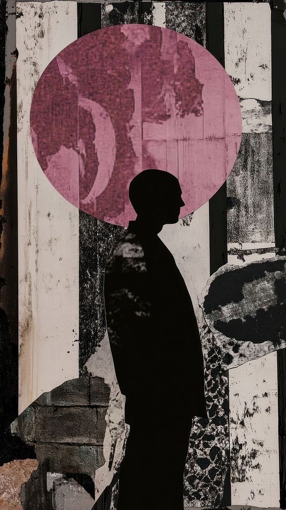 Gradient illustration minimal gothic wallpaper | Free Photo ...