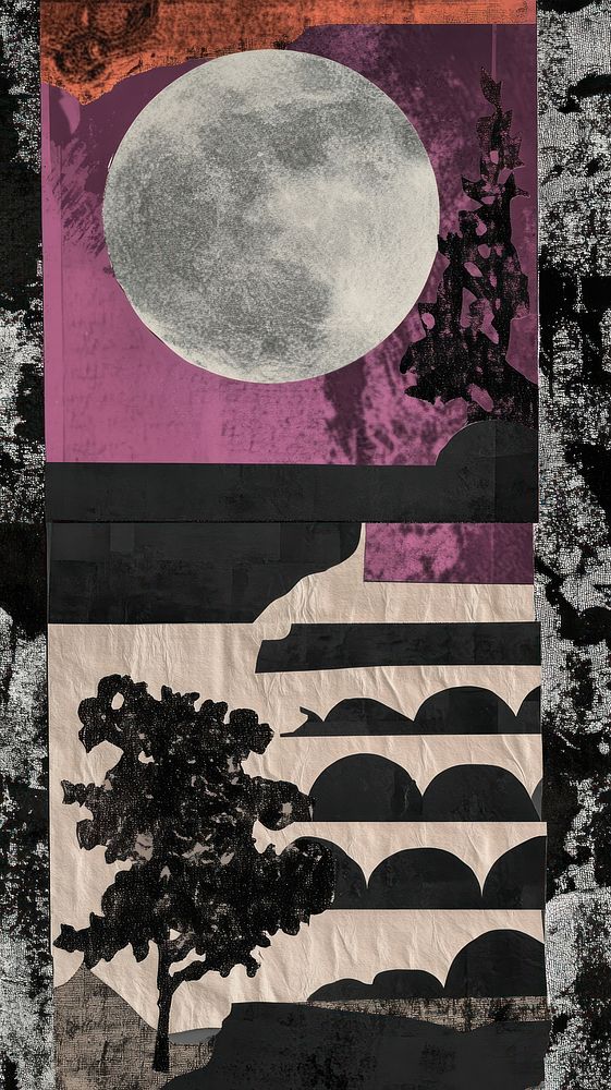 Gradient illustration minimal gothic wallpaper | Free Photo ...