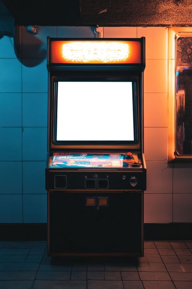 Arcade machine screen game coin-operated. | Free Photo - rawpixel