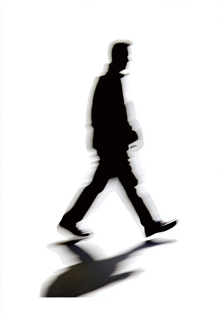 Shadow man walking silhouette person | Free Photo - rawpixel