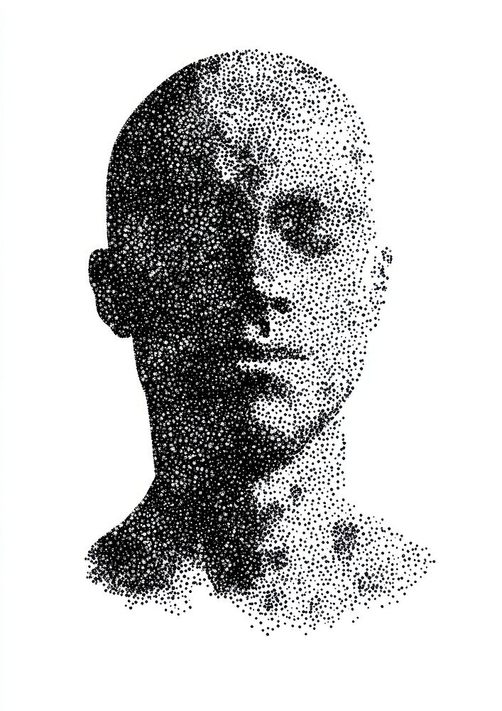 Human portrait photo art | Free Photo Illustration - rawpixel