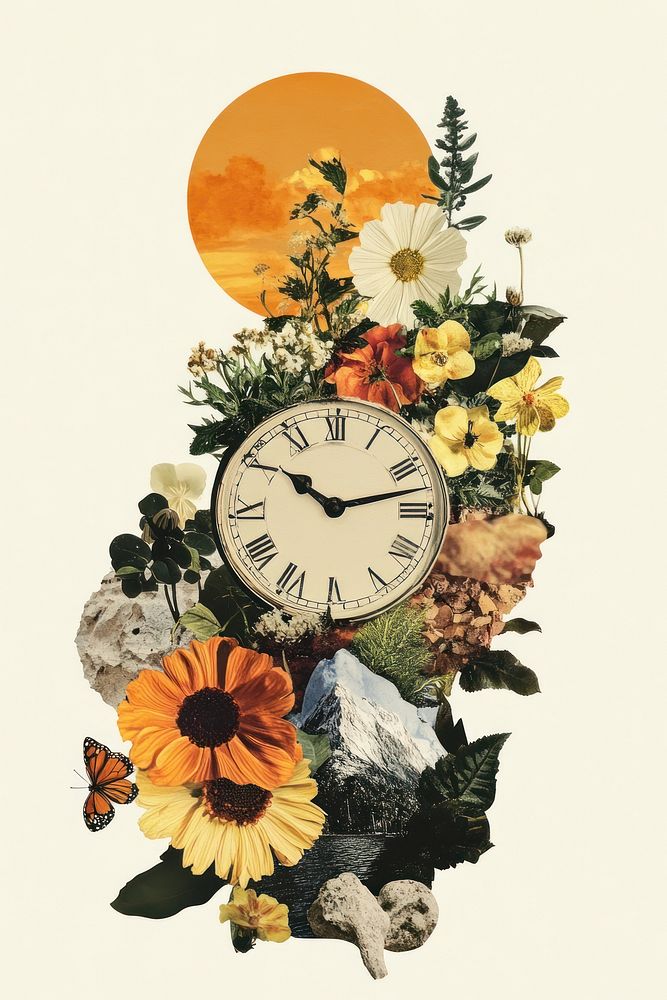 Summer time illustration background elements. | Free Photo Illustration ...