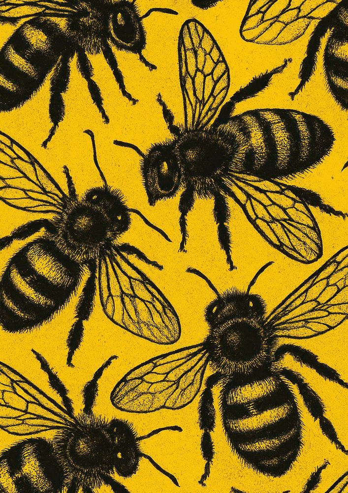 Bee+artwork Texture Images | Free Photos, PNG Stickers, Wallpapers ...