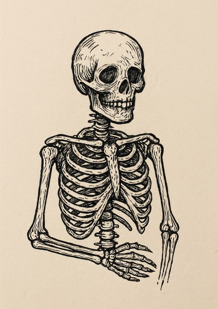 Skeleton+wallpaper Art Design Theme Vintage Images | Free Photos, PNG ...