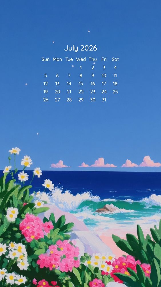 Aesthetic Calendar Wallpaper Sky Images | Free Photos, PNG Stickers ...