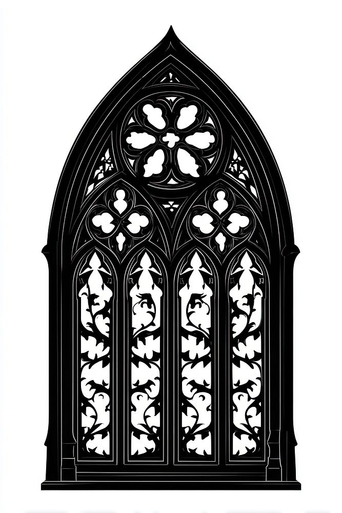 Black Gothic Window Isolated Architecture Images | Free Photos, PNG ...