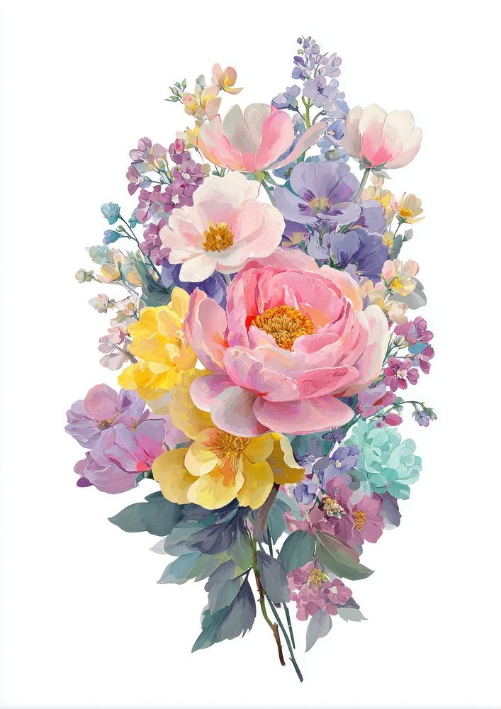 Spring+flower+paintings Art Images | Free Photos, PNG Stickers ...