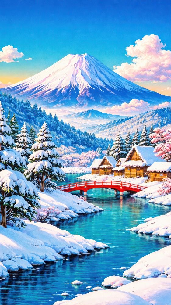 Mountain House Art Images | Free Photos, PNG Stickers, Wallpapers ...