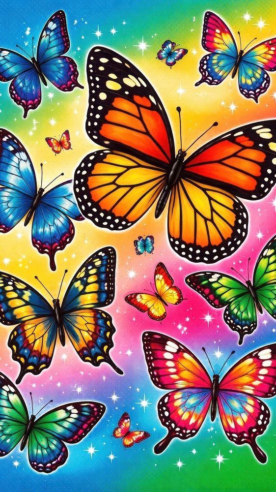 Insect+butterfly+wallpaper Vintage Images | Free Photos, PNG Stickers ...