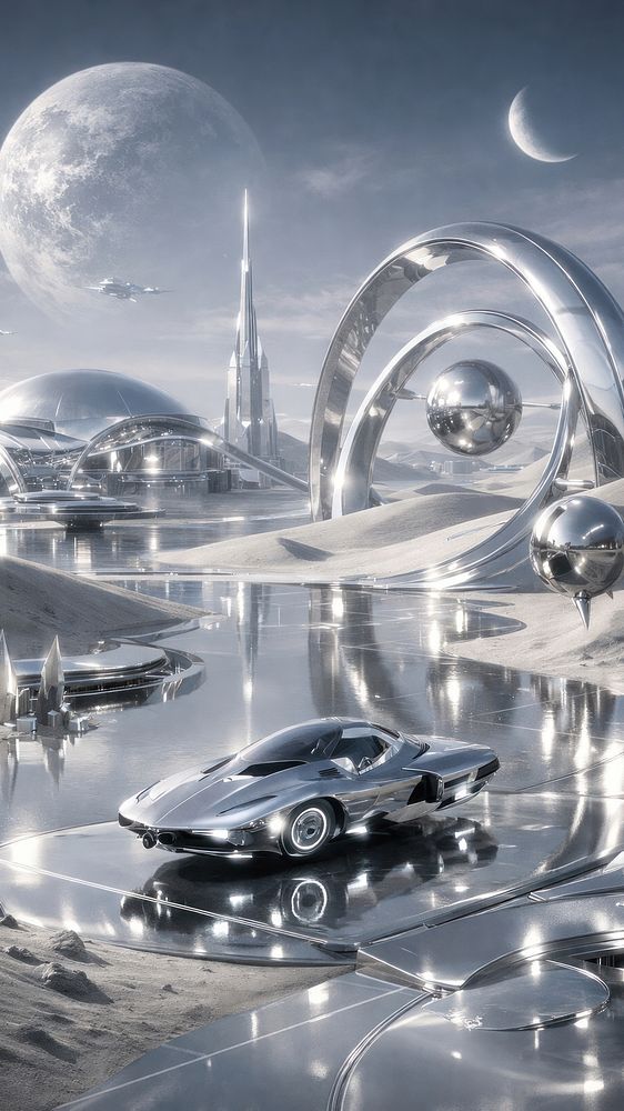 Futuristic+desert Art Images | Free Photos, PNG Stickers, Wallpapers ...