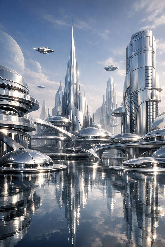 Future City Futuristic Images | Free Photos, PNG Stickers, Wallpapers ...