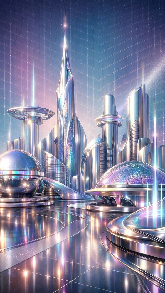 Digital Skyscrapers Art Images | Free Photos, PNG Stickers, Wallpapers ...