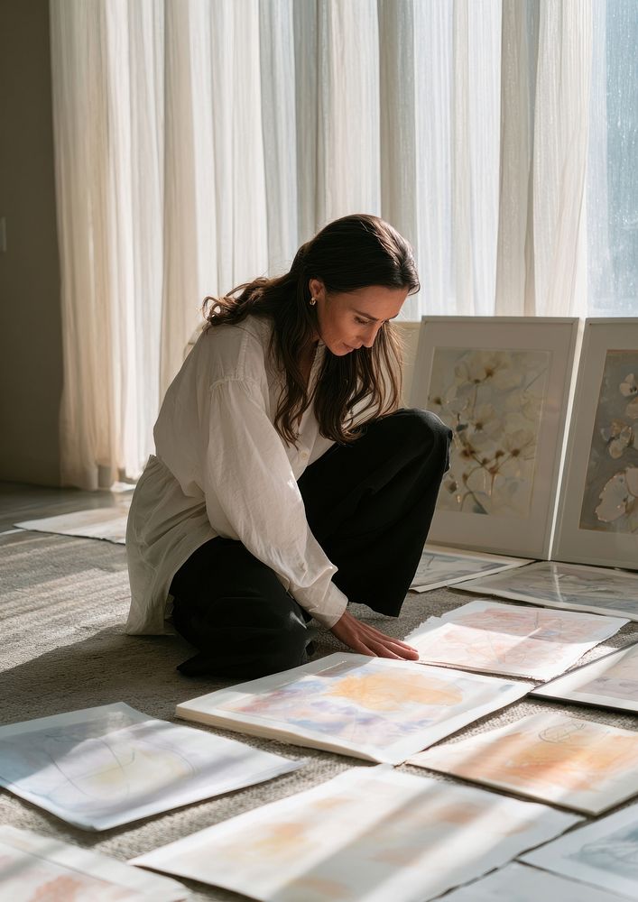 Abstract Woman Lines Drawing Shadow Art Images | Free Photos, PNG ...