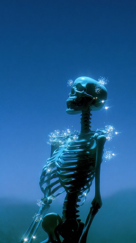 Dark Skeleton Wallpaper Design Images | Free Photos, PNG Stickers ...