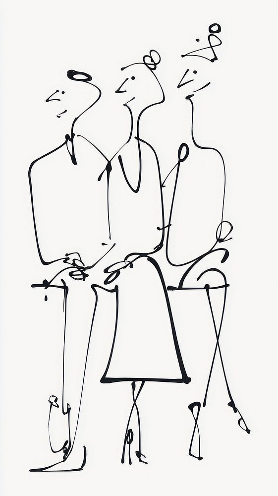 Abstract Woman Lines Drawing Images | Free Photos, PNG Stickers, Wallpapers & Backgrounds - rawpixel