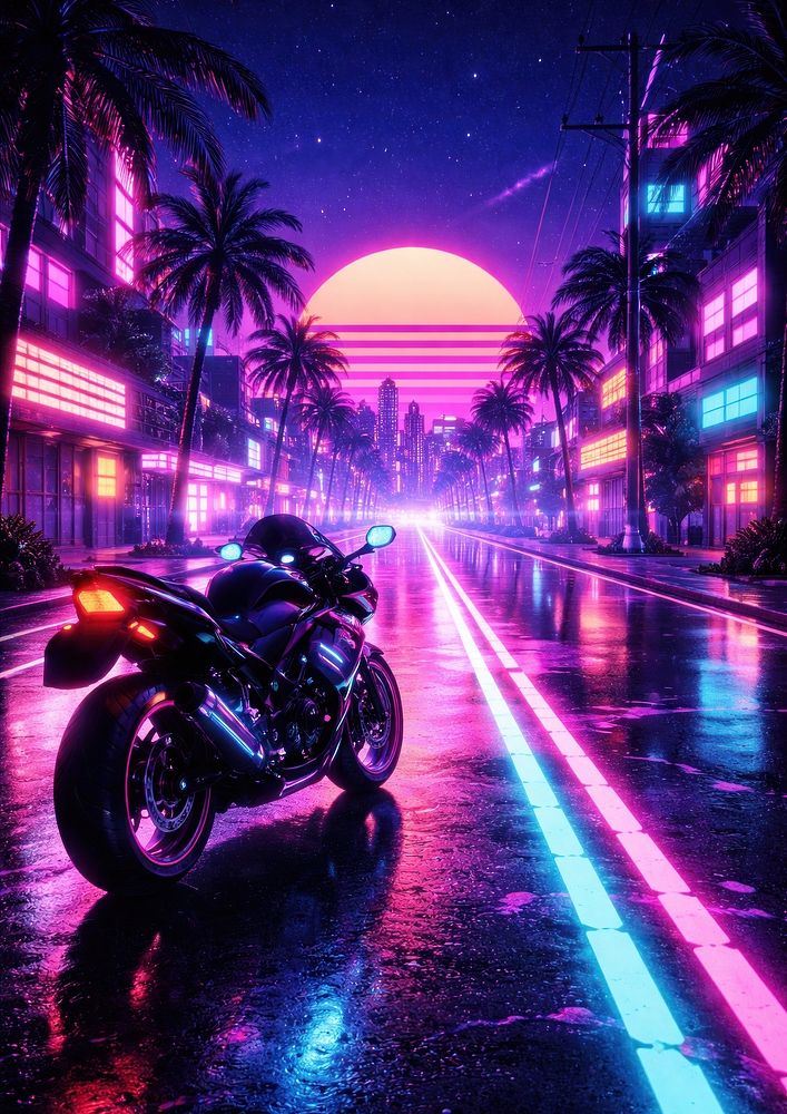 Aesthetic Motorcycle Wallpaper Images | Free Photos, PNG Stickers ...