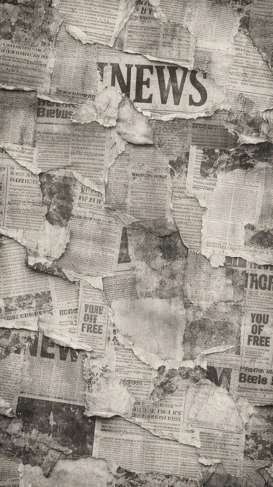 Newspapers+wallpapers Retro Design Collage Images | Free Photos, PNG ...
