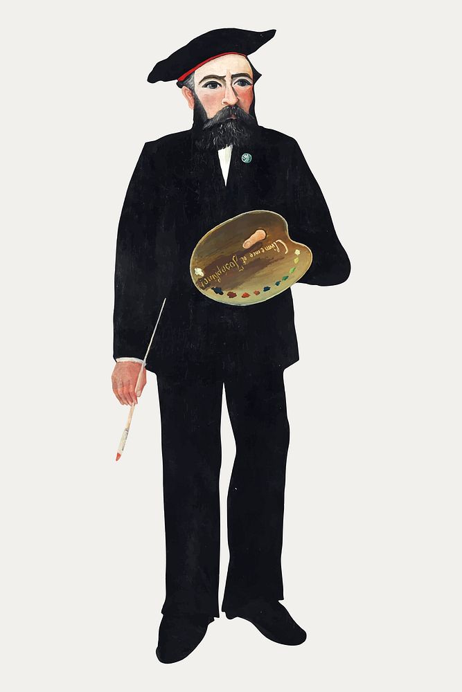 Famous painting vector, artist, remixed | Premium Vector Illustration ...