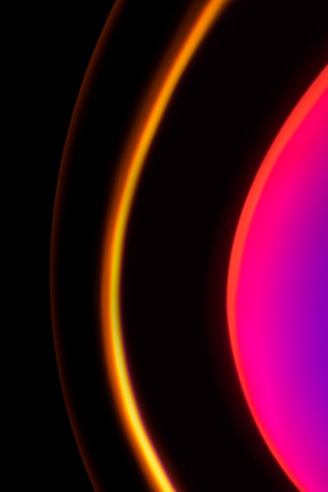 Gradient background sunset projector lamp | Free Photo - rawpixel