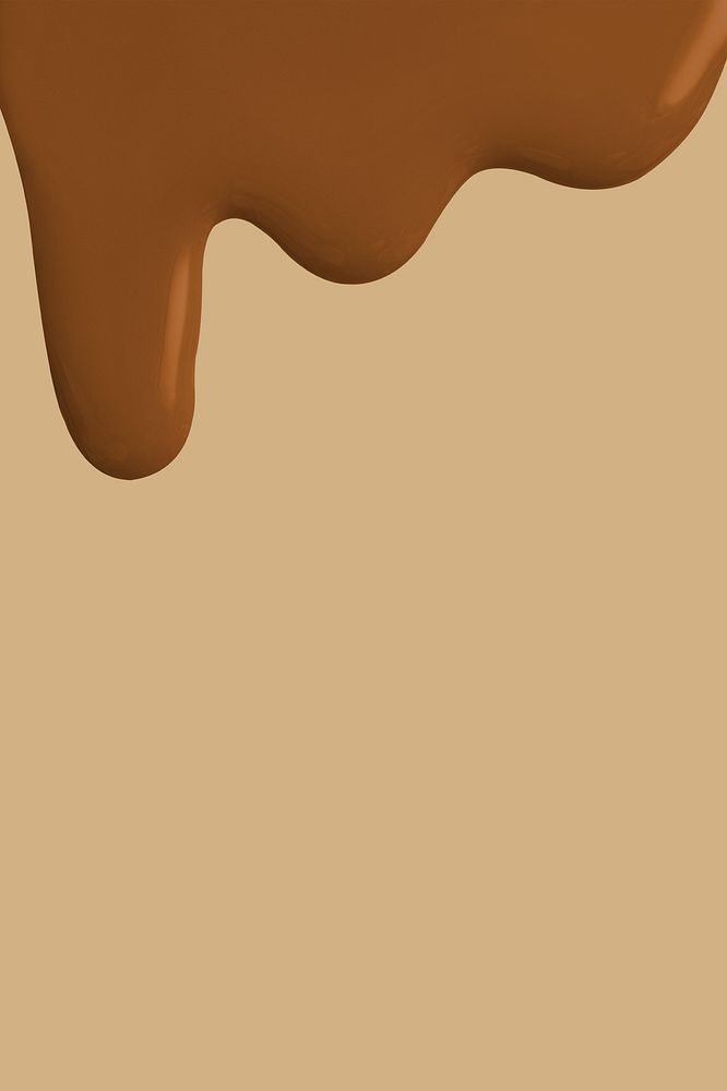 Brown dripping paint psd background | Premium PSD - rawpixel