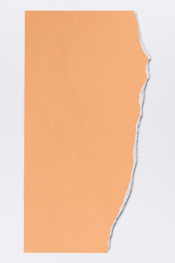 Torn paper orange element psd | Premium PSD - rawpixel