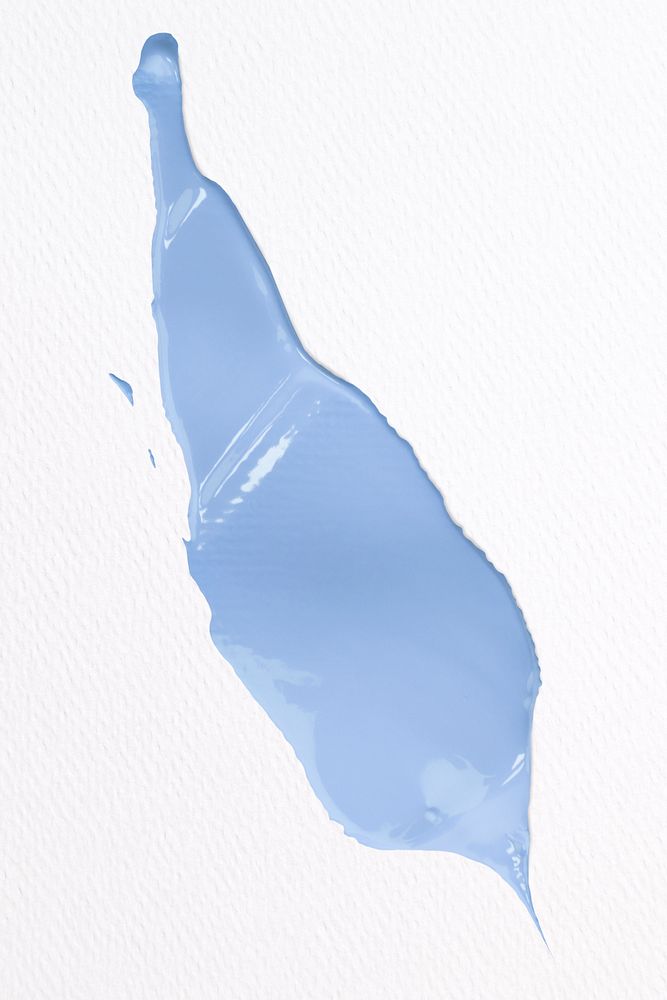 Blue paint smudge textured psd | Free PSD - rawpixel